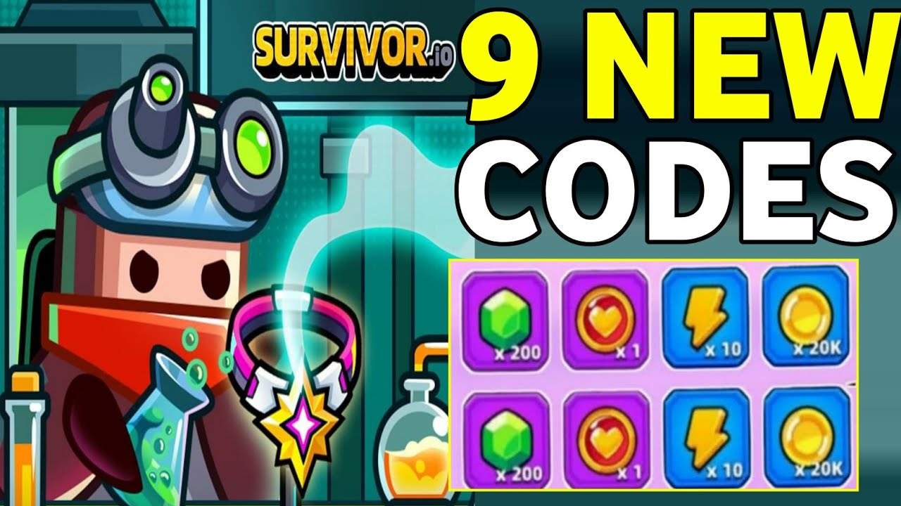 UPD⚡SURVIVOR.IO CODES JUNE 2024 - SURVIVOR.IO PROMO CODES 2024 | CODE SURVIVOR.IO - YouTube