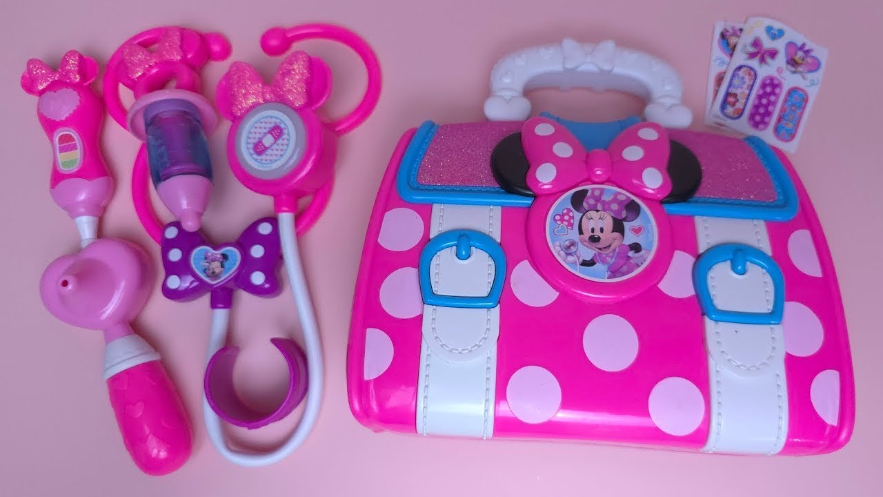 Disney Minnie Mouse Doctor Set Satisfying with Unboxing Compilation ...