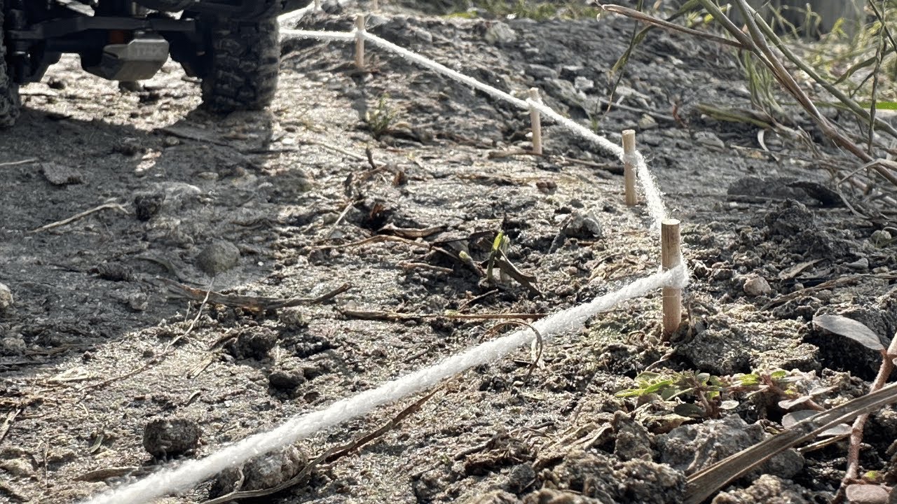 How to bring you crawler course to the next level! With rope barriers ...