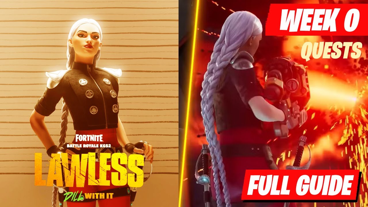 Fortnite Complete Week 0 Quests - How to easily Complete Zero Week ...