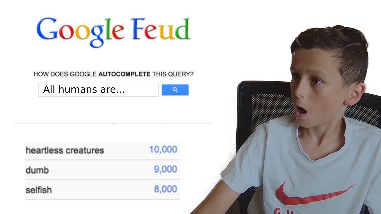 The worst game ever...Google Feud! - YouTube