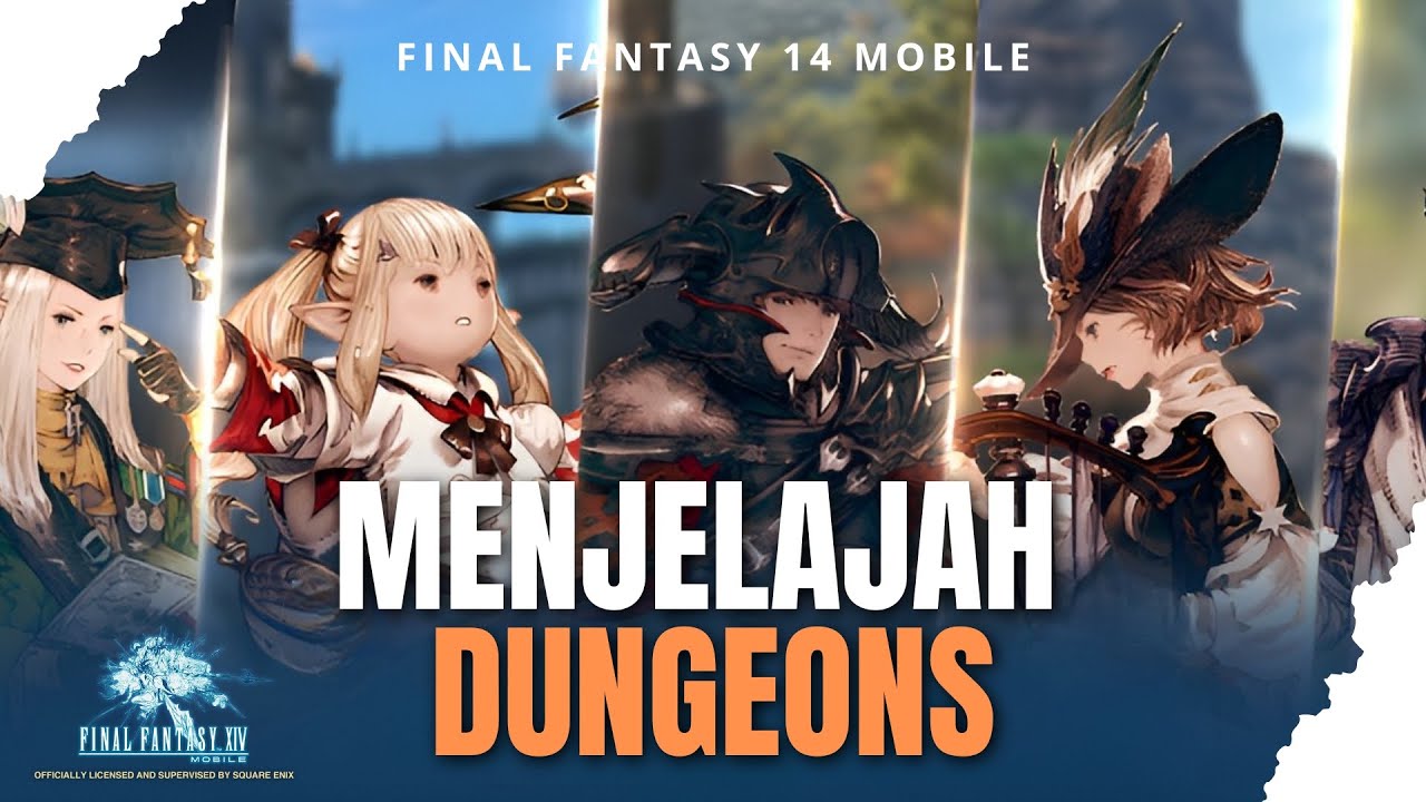 Gameplay Dungeons Final Fantasy XIV MOBILE (MOBILE) #FF14 - YouTube