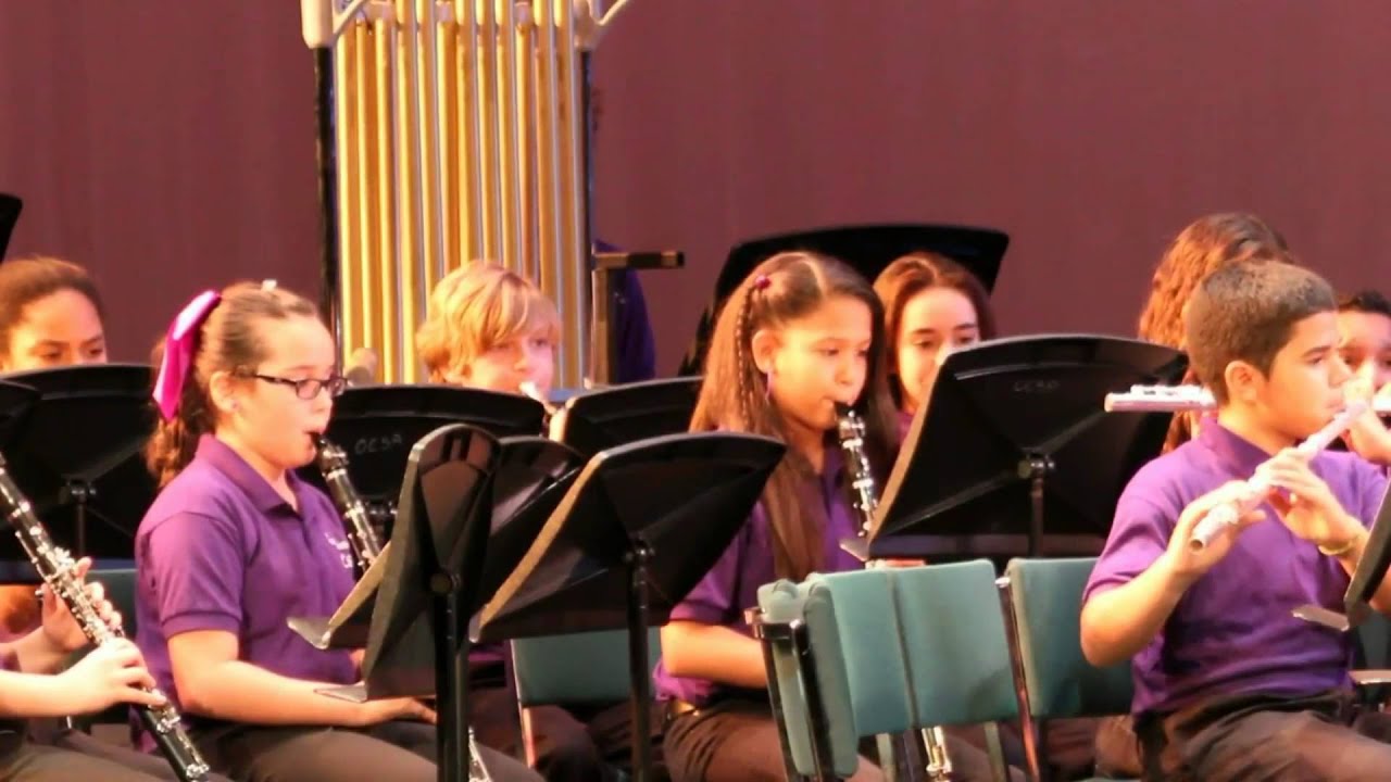 OCSA Begining Band Winter Concert: Soundscape - YouTube