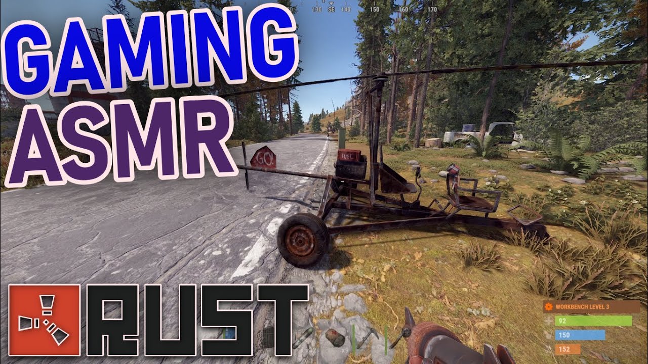 Gaming ASMR | Playing Rust To Help You Sleep! [Whispering] [keyboard tapping] - YouTube