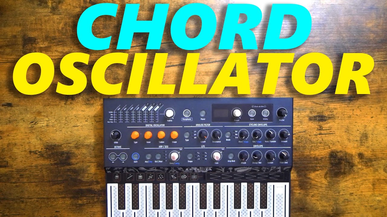 Microfreak Chord Oscillator is Awesome! - YouTube