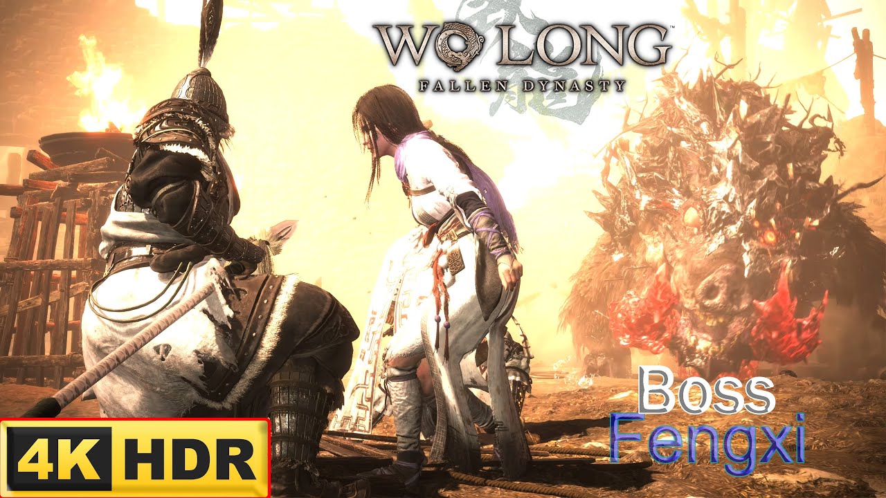 Wo Long | Boss Fengxi | #superhelly | 4K HDR 60FPS Samsung S90C OLED ...