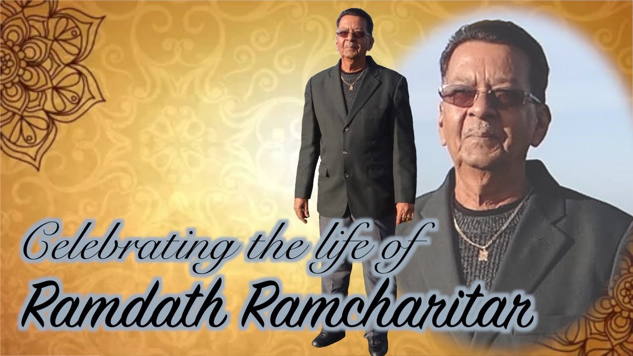 Ramdath Ramcharitar Funeral Service - YouTube