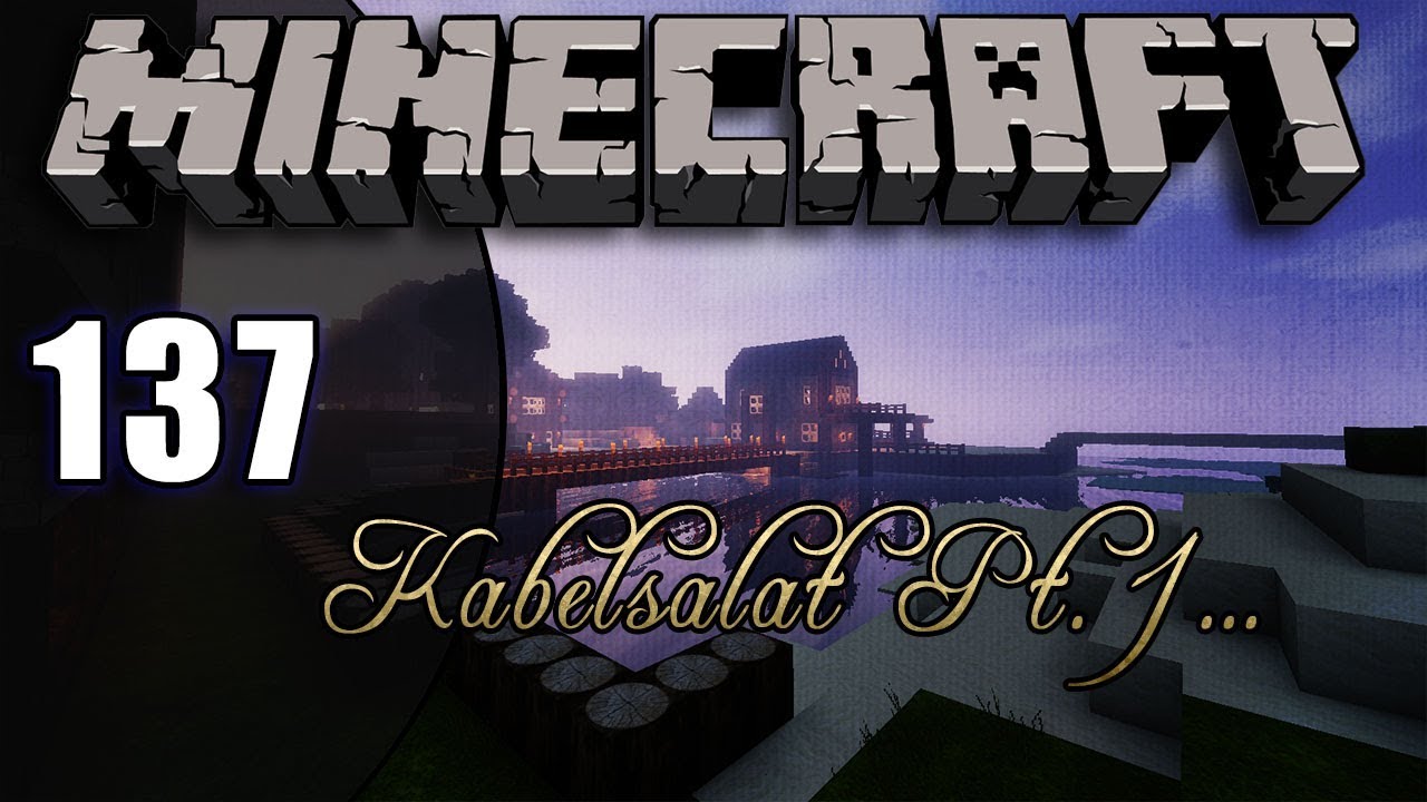 MINECRAFT [Shader] #137 Redstone Verkabelung I ♦ LET'S PLAY - YouTube