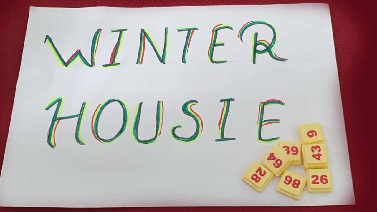 Winter special housie game|housie|game ideas|navratri special hosie ...