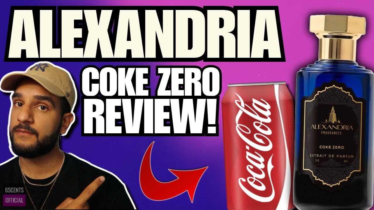 ALEXANDRIA FRAGRANCES COKE ZERO REVIEW! Best TRUE 10/10 Coca-Cola ...