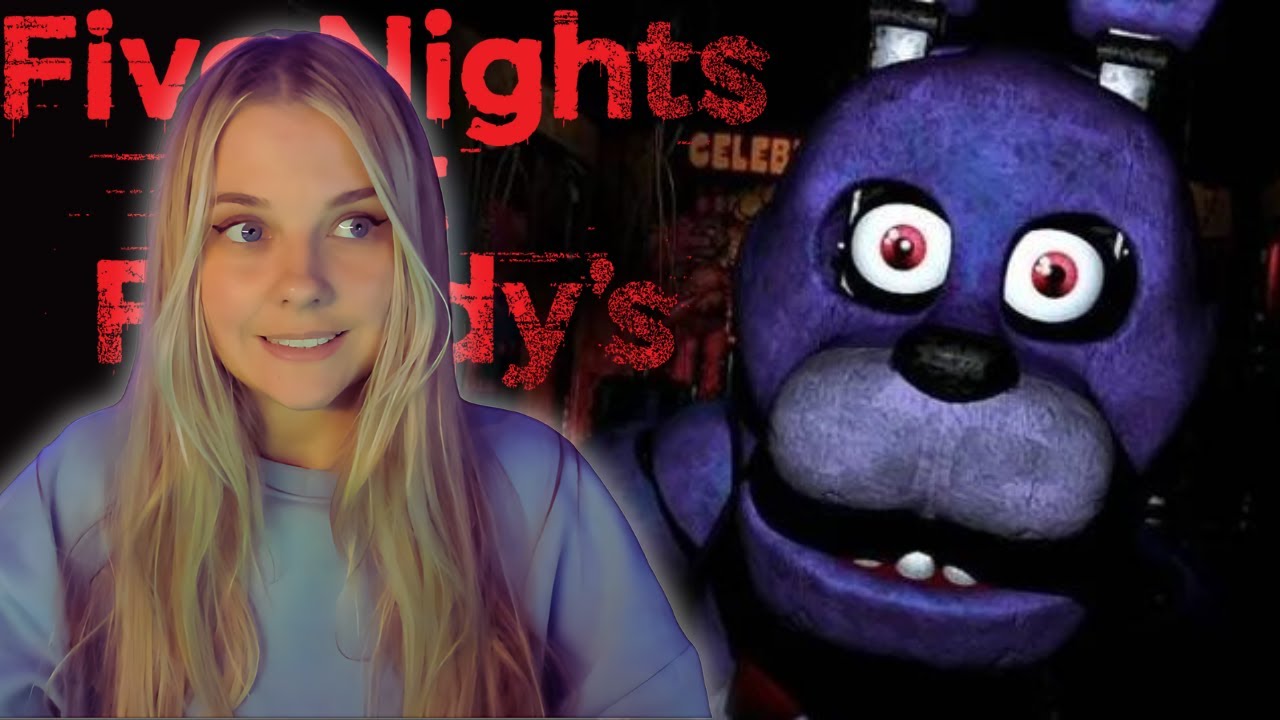 first time playing FIVE NIGHTS AT FREDDY'S - YouTube