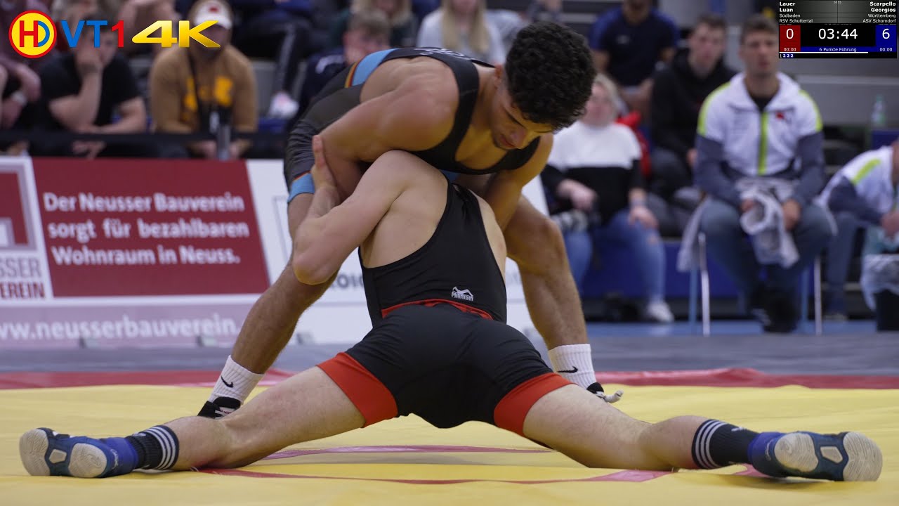🤼 | Wrestling | German Championships 2022 Juniors (Greco) - 55kg Gold ...