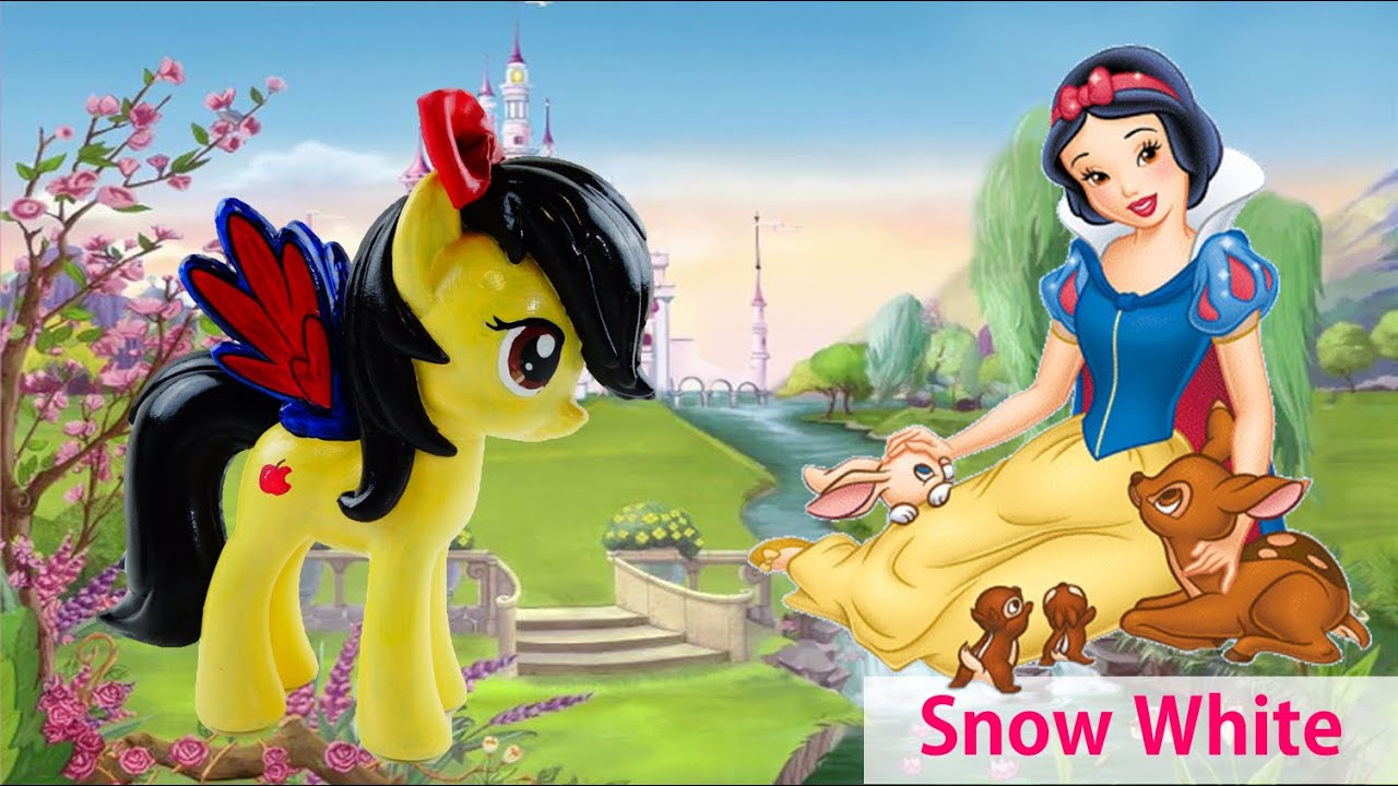 Disney's Snow White Design a Vinyl custom with MLP Rainbow Dash DIY ...