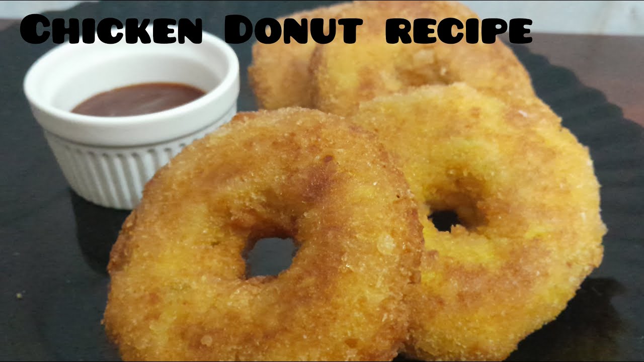 Chicken Donut recipe||Store and freeze||SUMERA'S KITCHEN AND LIFESTYLE ...