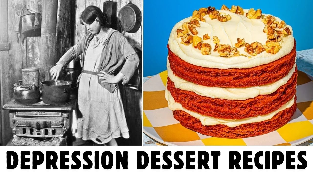 50 Depression-Era Desserts That Vanished From The Family Table! - YouTube