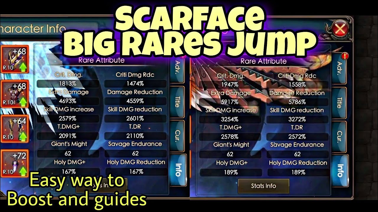 Scarface EPIC BOOST | Legacy Of Discord - Furious Wings - YouTube