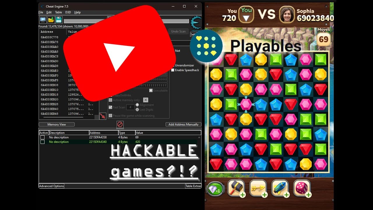 #YouTube #Games Are H@chable?!? - Yup - YouTube