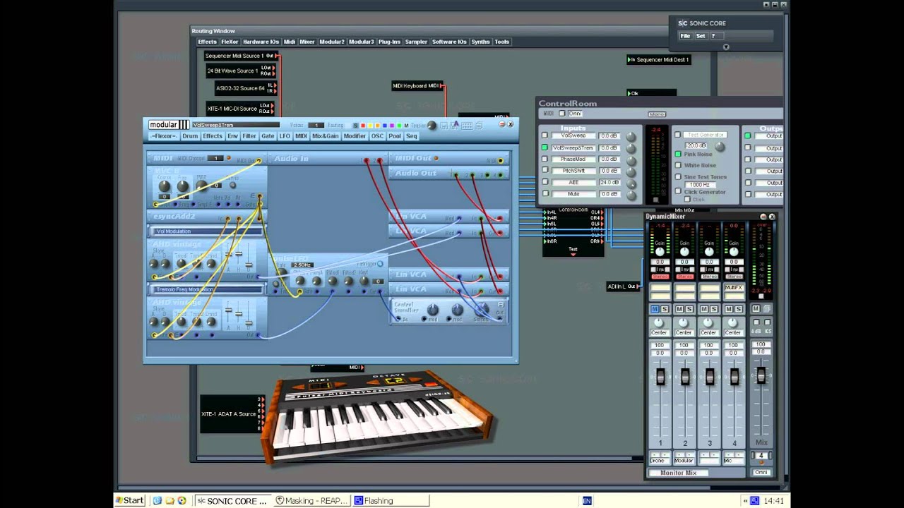 Sonic Core Scope Modular Effects - YouTube
