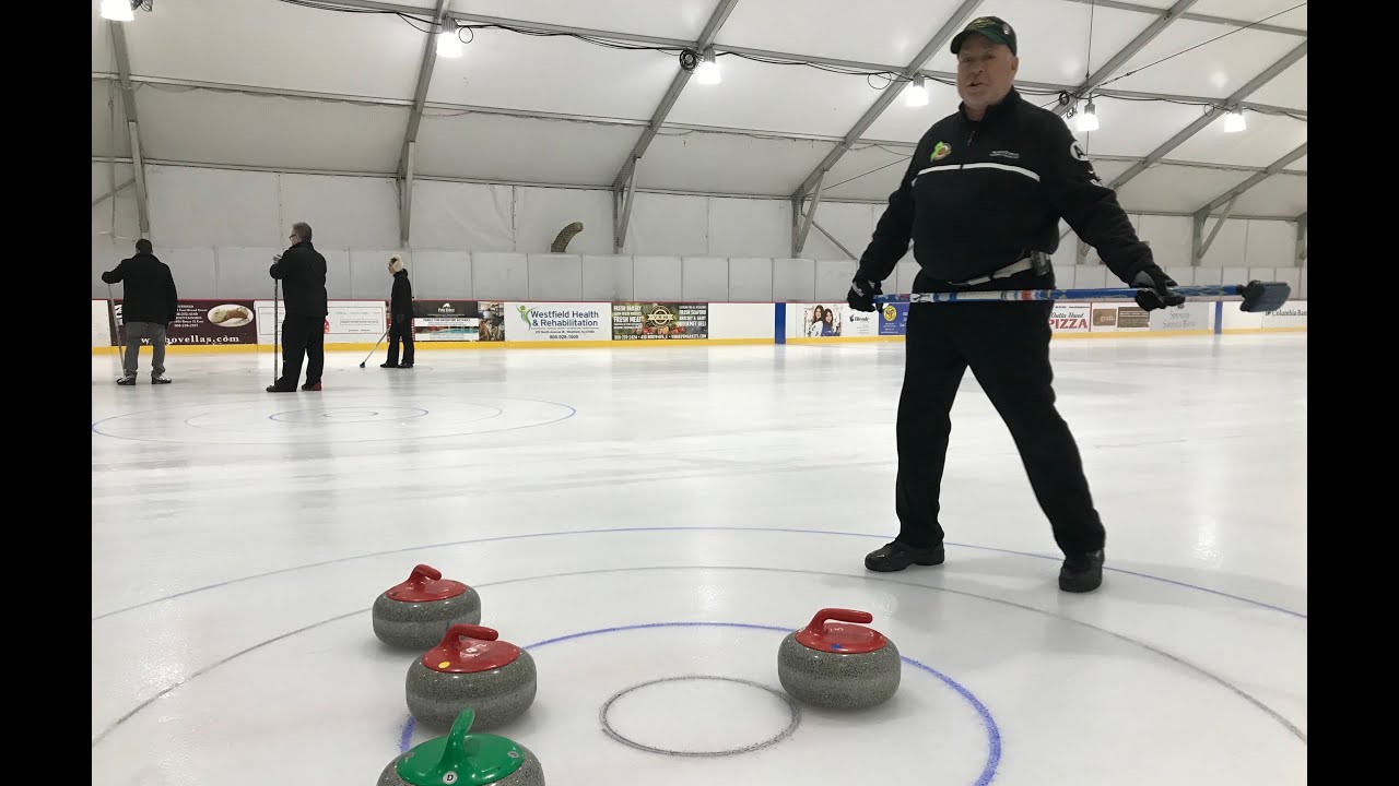 Watch Curl NYC Throw ‘Rocks’ at Westfield Rink - YouTube