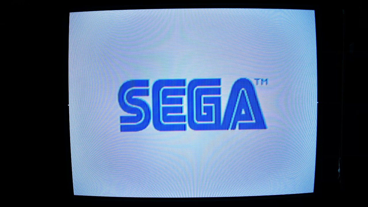 Sega Genesis Boot CRT Test 4K Footage - YouTube