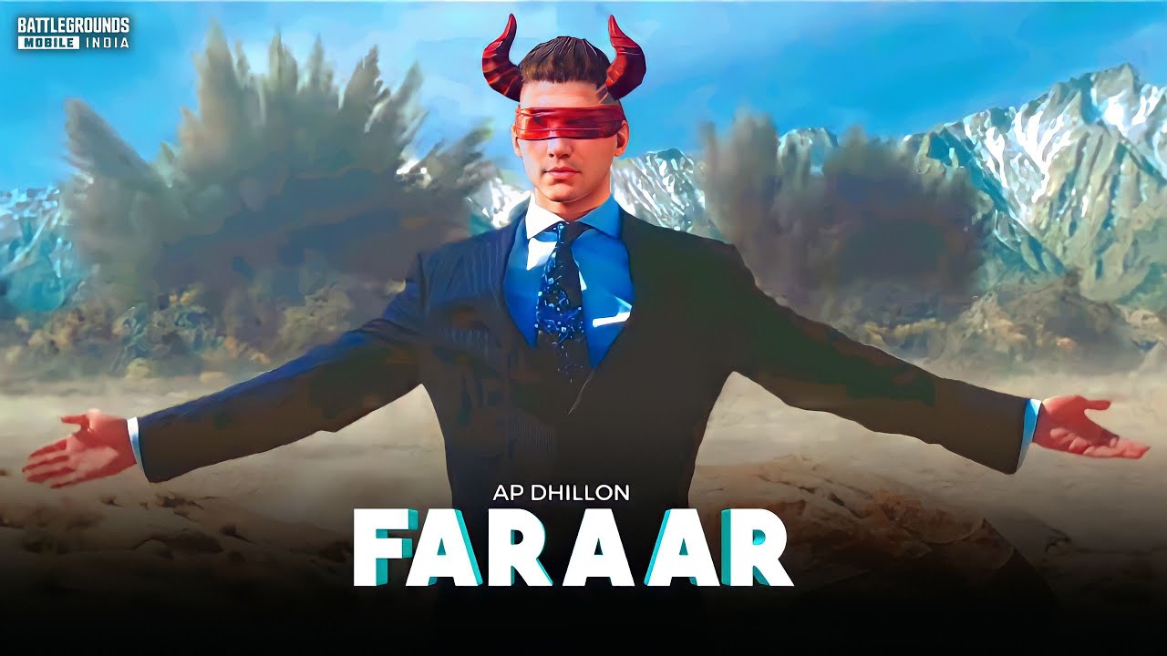FARAAR | AP Dhillon New Song | Gurinder Gill | BGMI Montage | YouTube ...