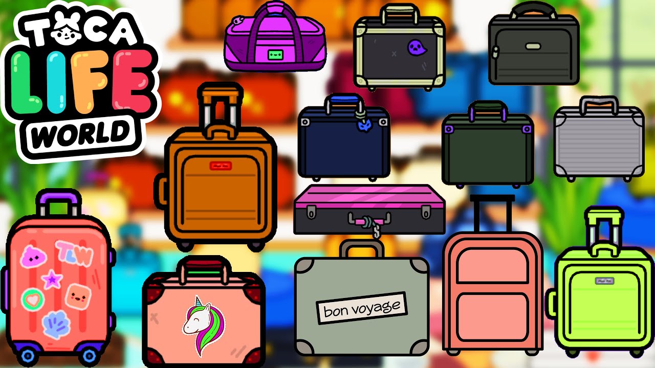 САМЫЕ ЭКСКЛЮЗИВНЫЕ ЧЕМОДАНЫ и КЕЙСЫ в ТОКА БОКА! Крутые вещи для ...