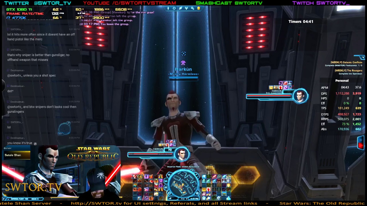 SWTOR v 5.6 = Satele Shan - Harkùn - Immortal - Juggernaut = by SWTOR ...