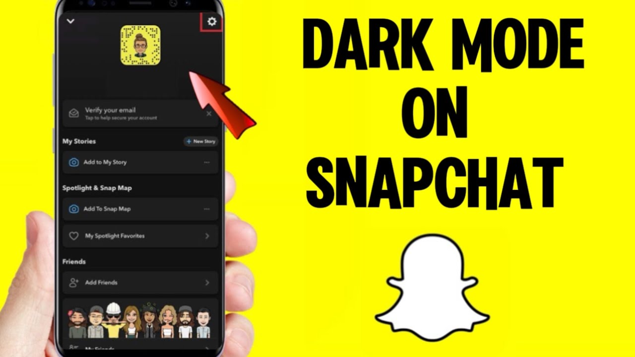 How To Get Dark Mode On Snapchat (Android & iPhone) 2025 || Enable ...