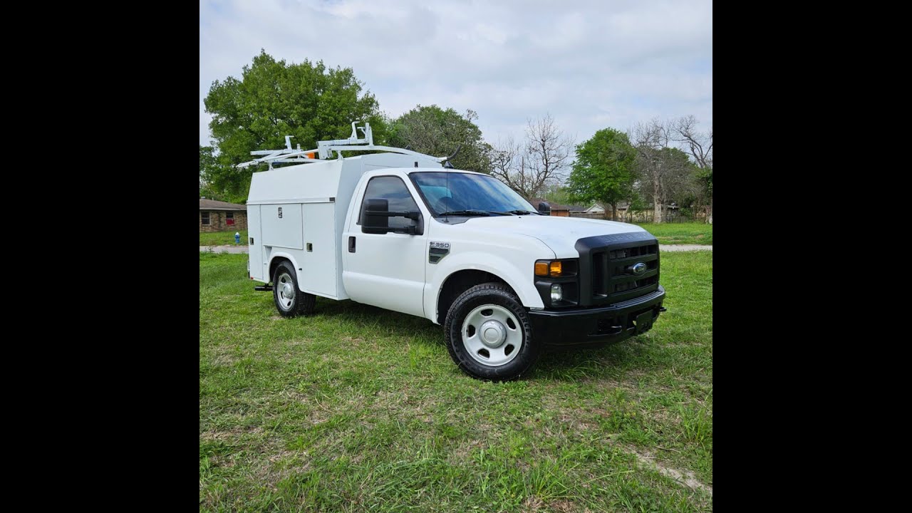 2008 Ford F350 KUV Utility Service Truck • promasautosales.com - YouTube