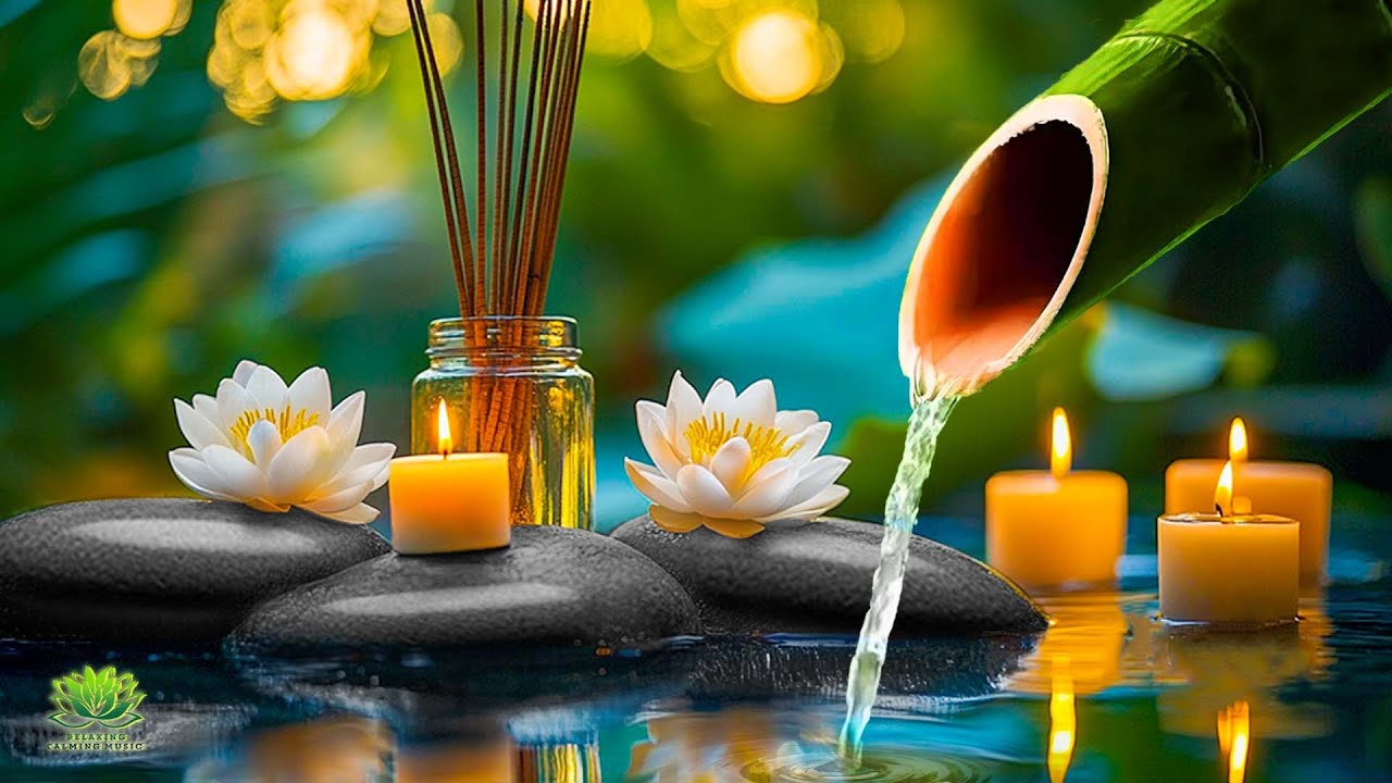Relaxing Music Healing Stress, Deep Sleeping Music, Water Sound ...