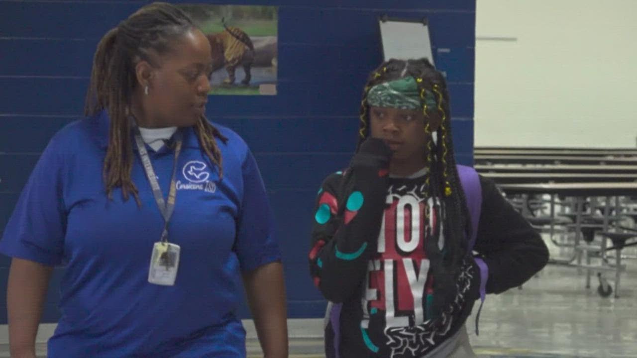 'It takes a village' | Corsicana custodian is part of the family - YouTube