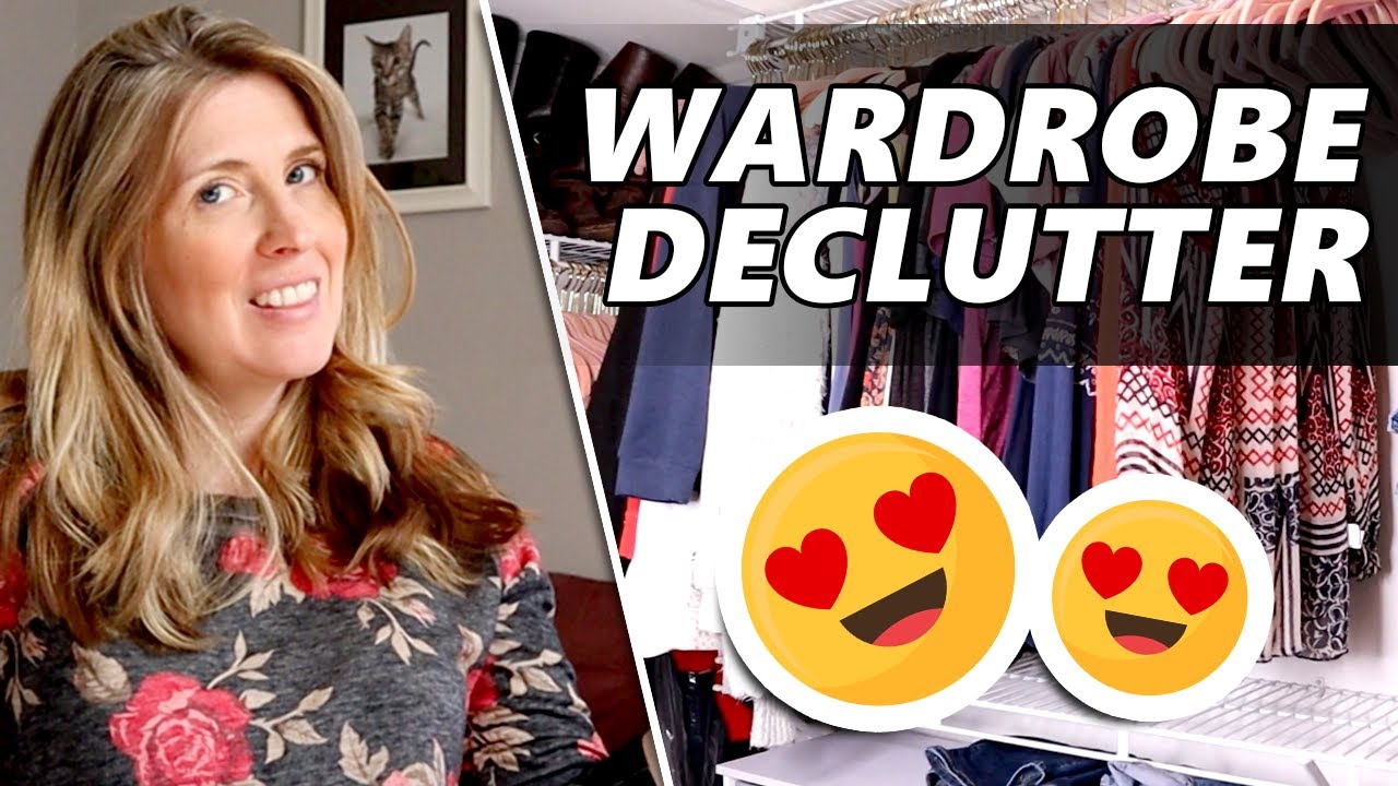 How To Minimize Your Wardrobe And Feel Better About Your Clothes - YouTube