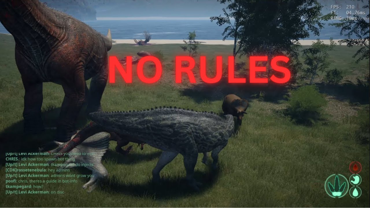 Pure Anarchy In The Isle! - NO Rules Event (The Isle Legacy) - YouTube