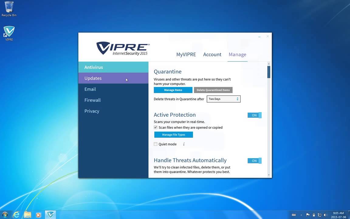 VIPRE Internet Security 2015 For Pc (Review) - YouTube