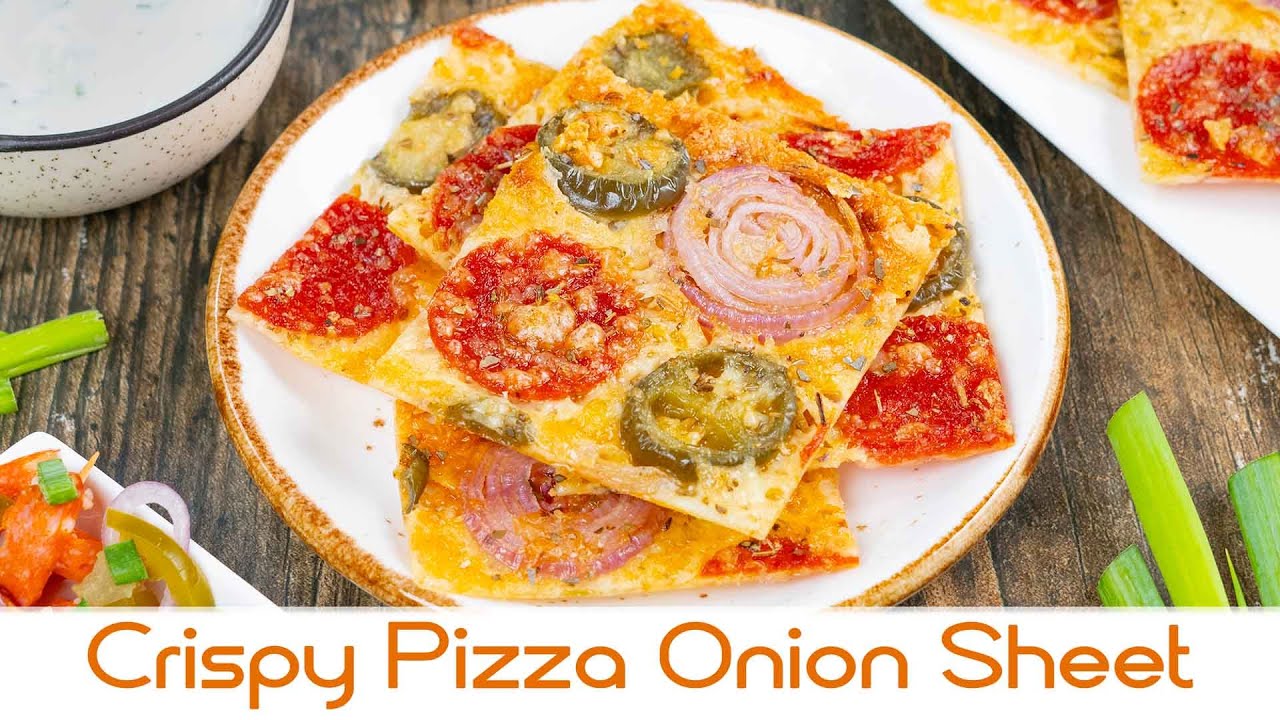 Crispy Pizza Onion Sheet - YouTube