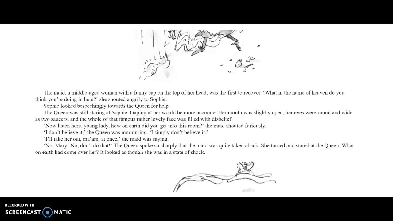 The BFG Ch 19: The Queen pt 1 - YouTube