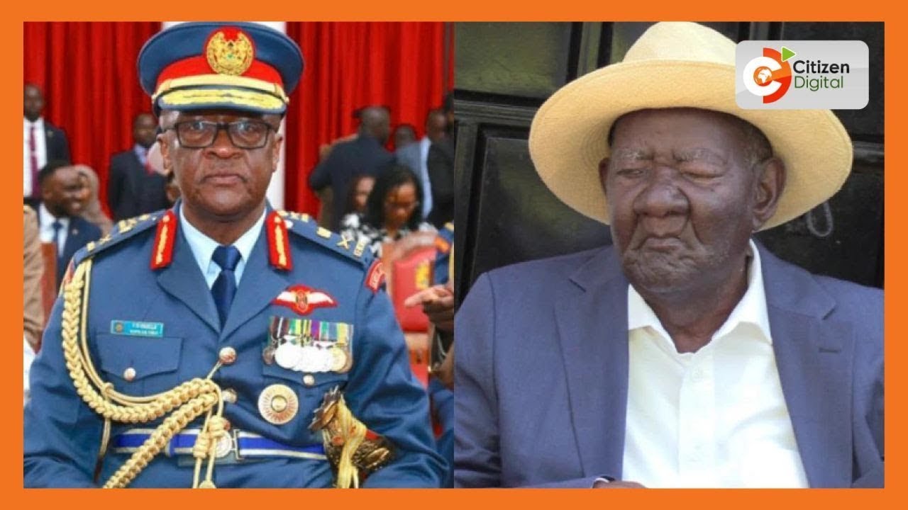 Father of late General Ogolla celebrates his 100th birthday - YouTube