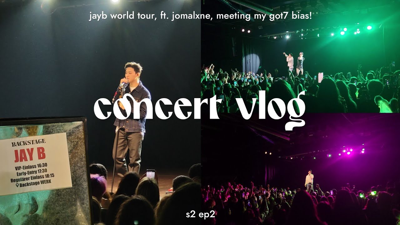 JayB concert vlog 💚 ft. Jomalxne , meeting my GOT7 bias after 5 years ...