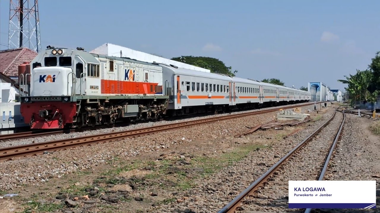 KERETA API LOGAWA [212]. CC 201 83 24 PWT - YouTube