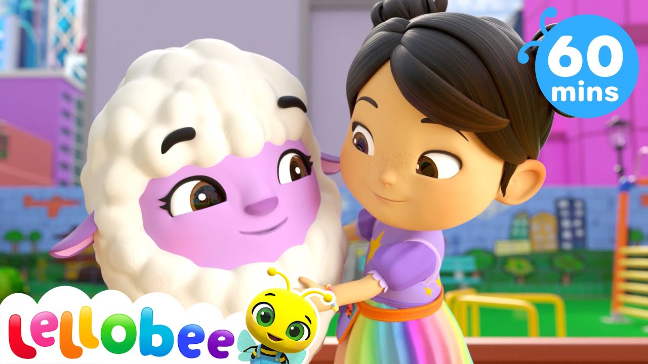 Mary Had a Little Lamb | Rishi & Ella Preschool Playhouse - Lellobee Kids Karaoke - YouTube