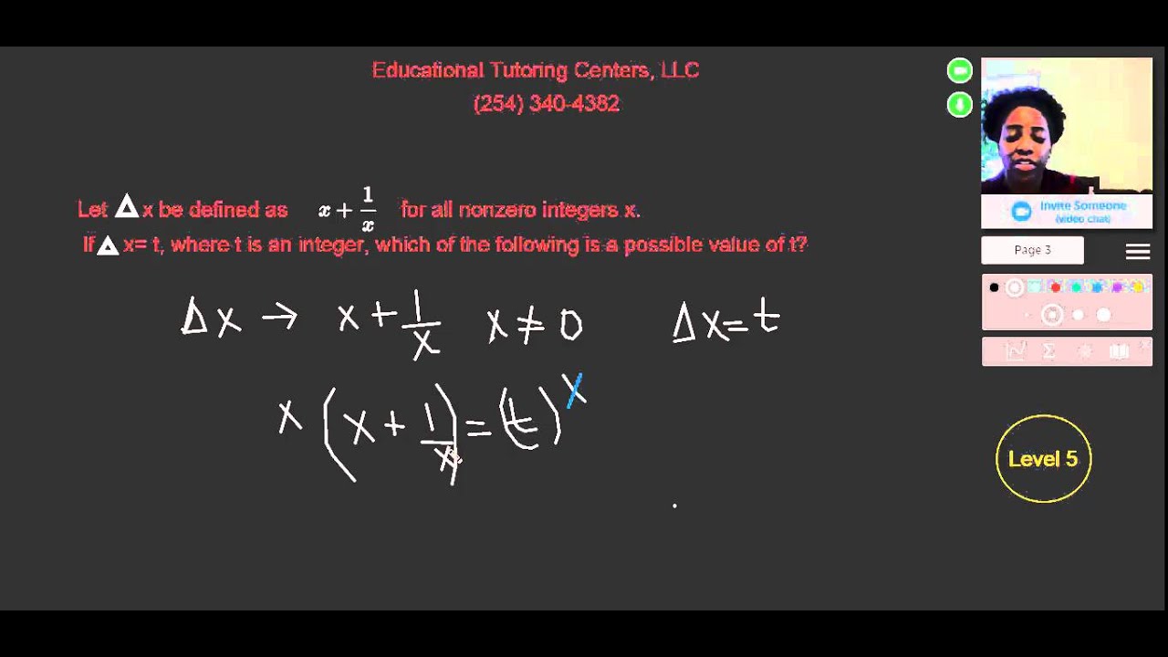 SAT Prep (Math) - YouTube