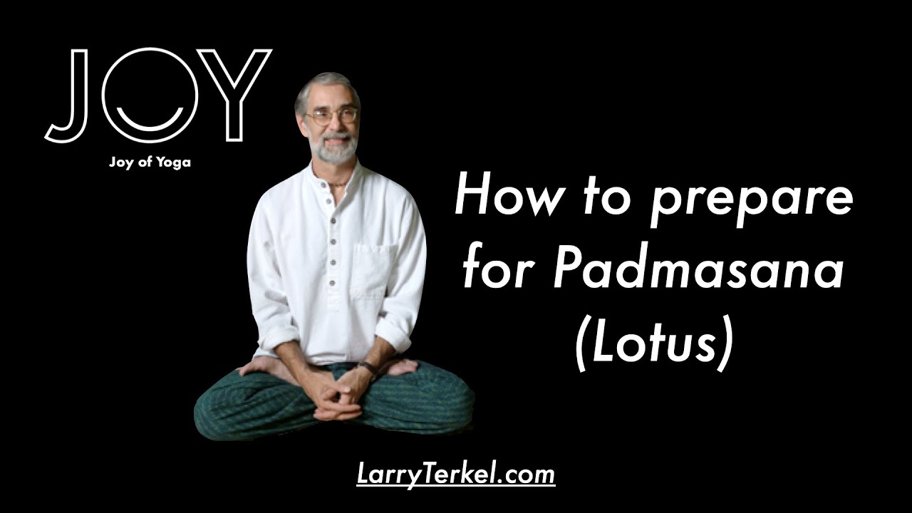 Padmasana Prep (Lotus Flow)- Larry Terkel - Joy of Yoga - YouTube
