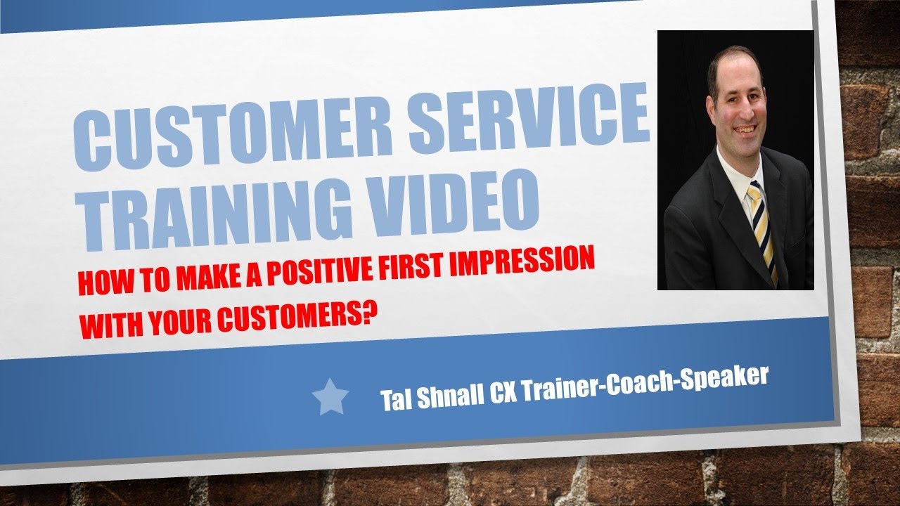How to make a positive first impression with your customers? - YouTube