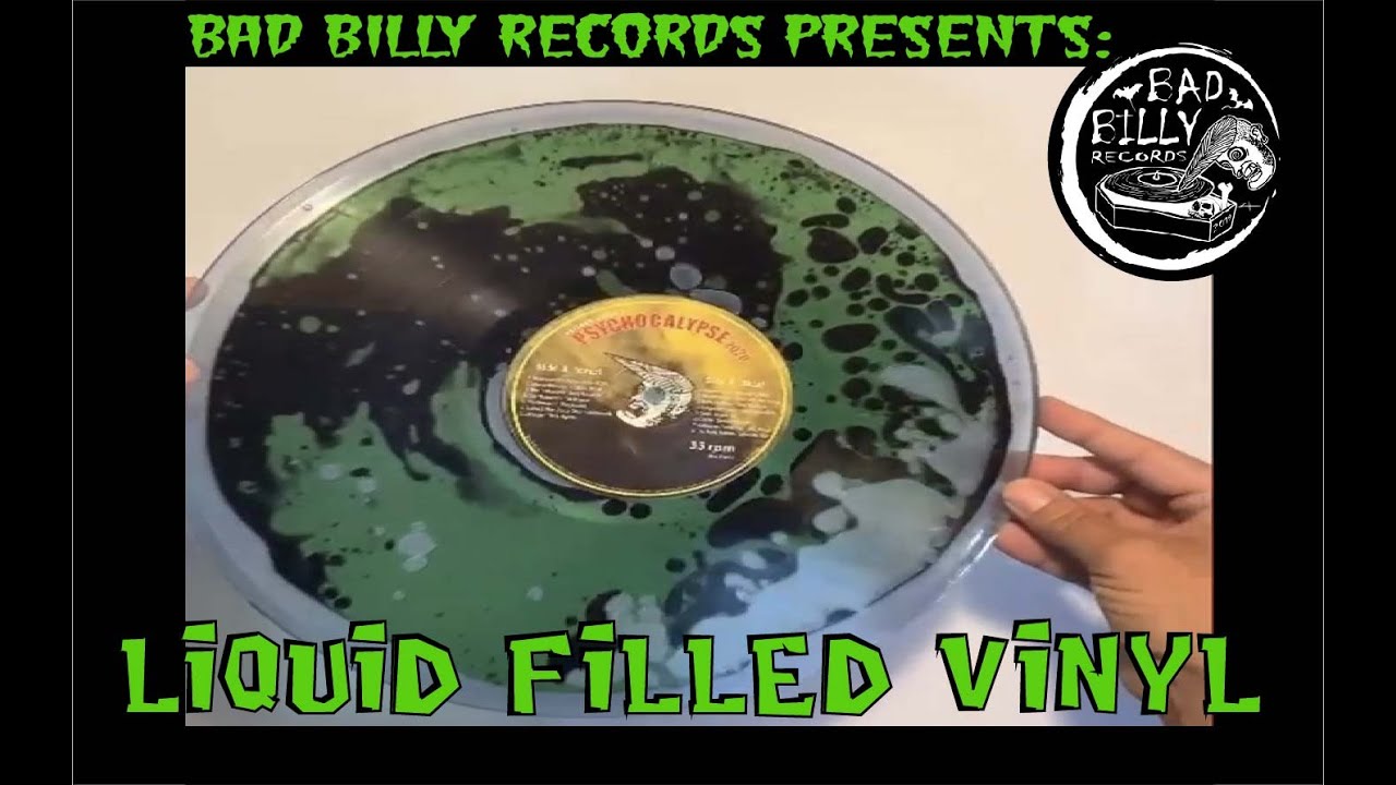 Bad Billy Records: Exclusive Liquid Filled Vinyl (Limited to 25pcs ...