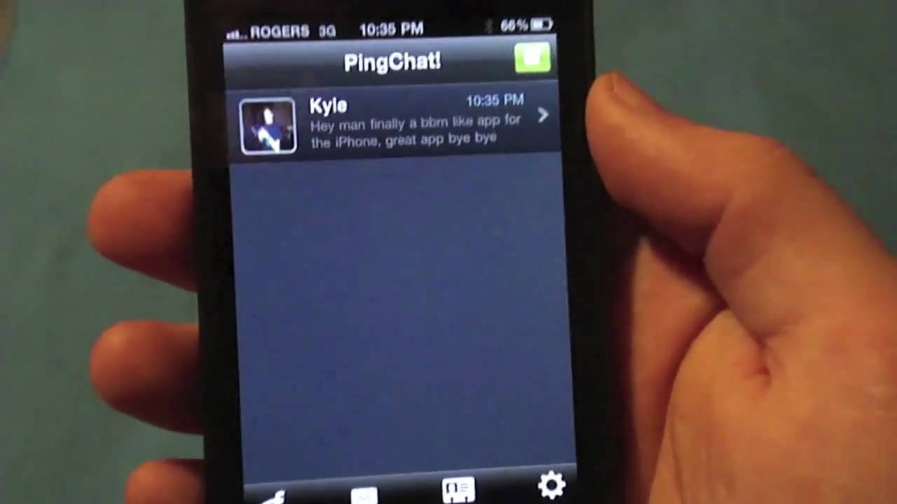Touch (PingChat!) Free BBM App for iDevices - YouTube
