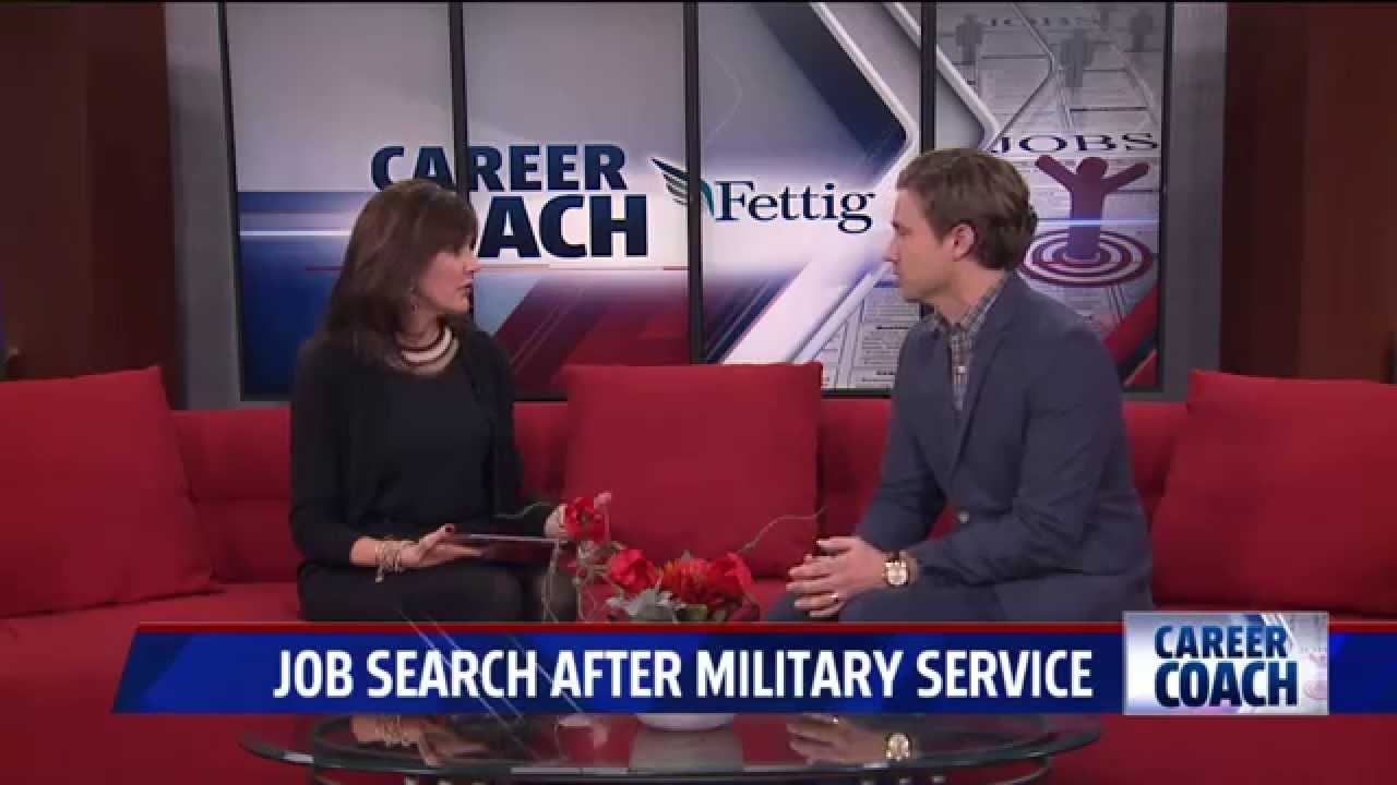 Career Coach on Fox 17 - Finding a Job After Military Service - YouTube