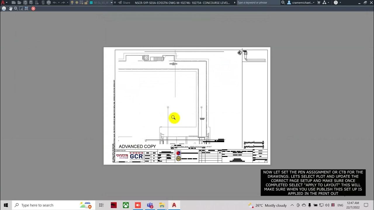 How To Use Plot & Publish Correctly in Autocad 2022 - YouTube
