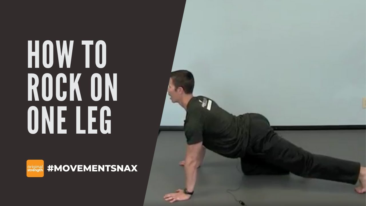 How To Rock On One Leg - YouTube