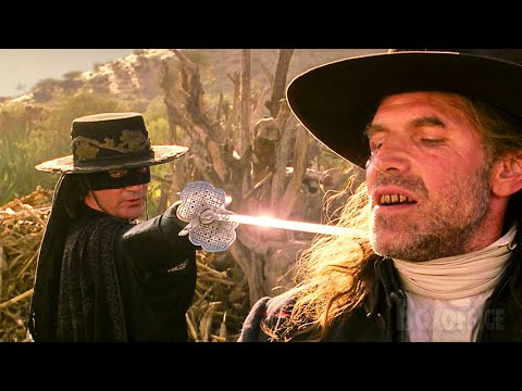 TODAS as MELHORES cenas dos filmes do Zorro ⚡ 4K