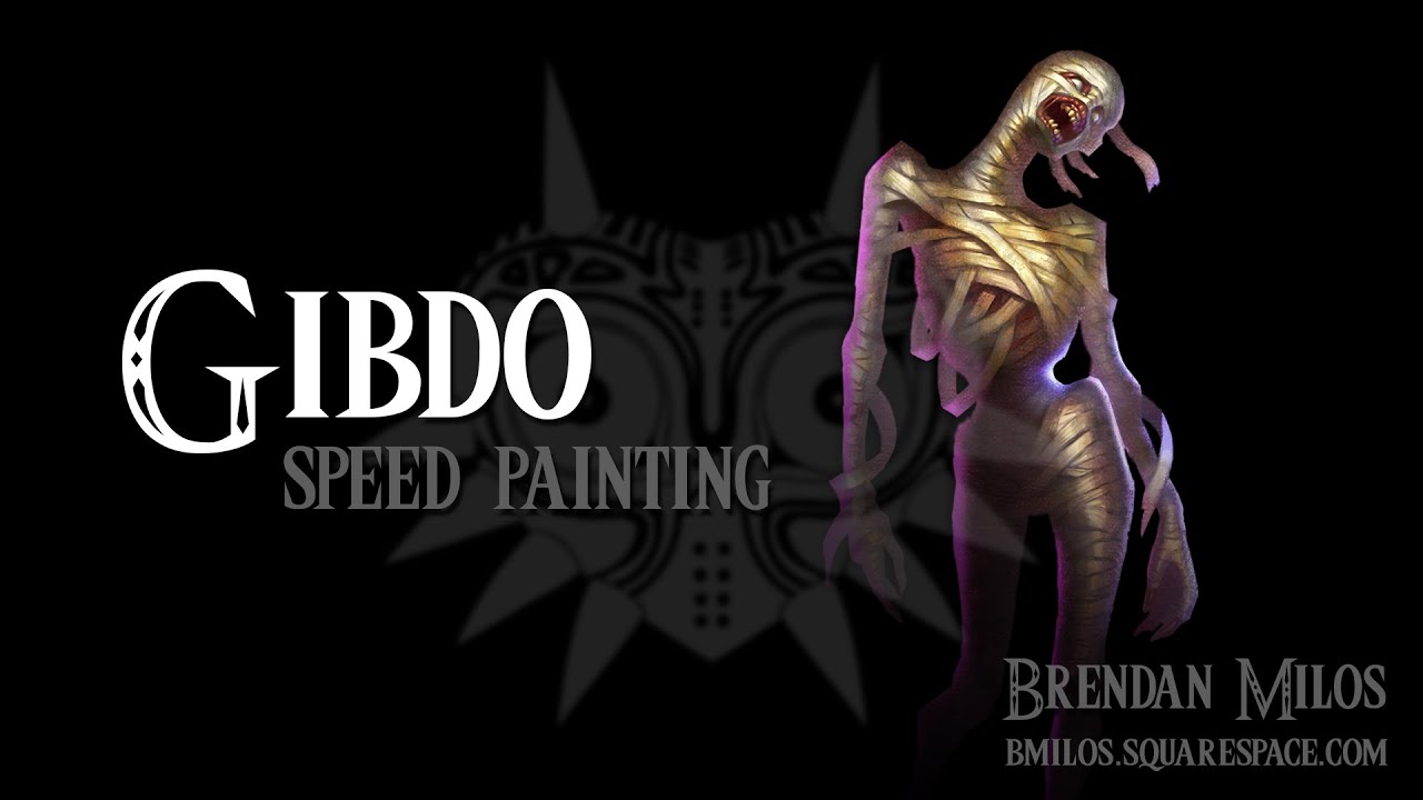 Let's Paint! Majora's Mask - Gibdo - YouTube